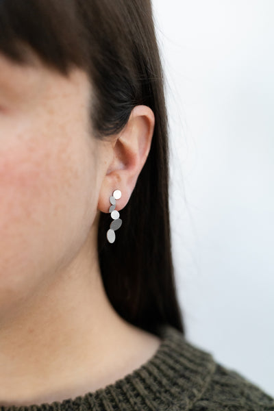 Ferro Forma — Cascade Earrings in Stainless Steel | SHOP@Craft