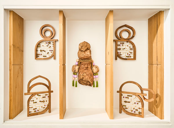 Wanda Gillespie — 'Oo' Sculptural Abacus, 2025 | SHOP@Craft