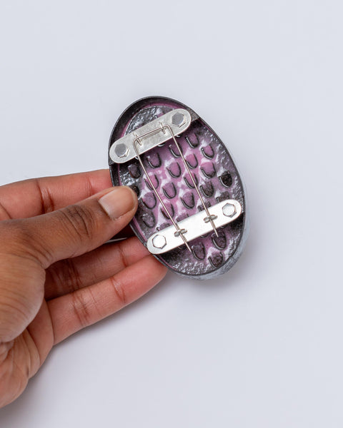 Beth Sanderson — 'Grating (Helena)' Brooch with Pearls | SHOP@Craft