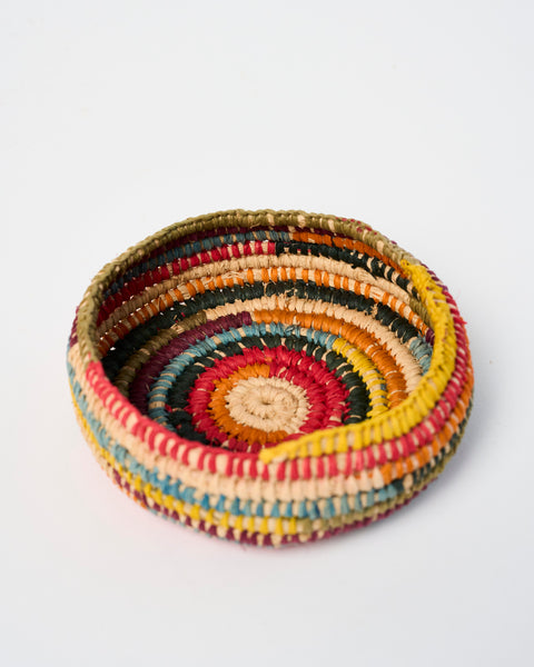 Aunty Patsy Doolan — 'Medium Colourful Basket', Woven Basket 2025 ...