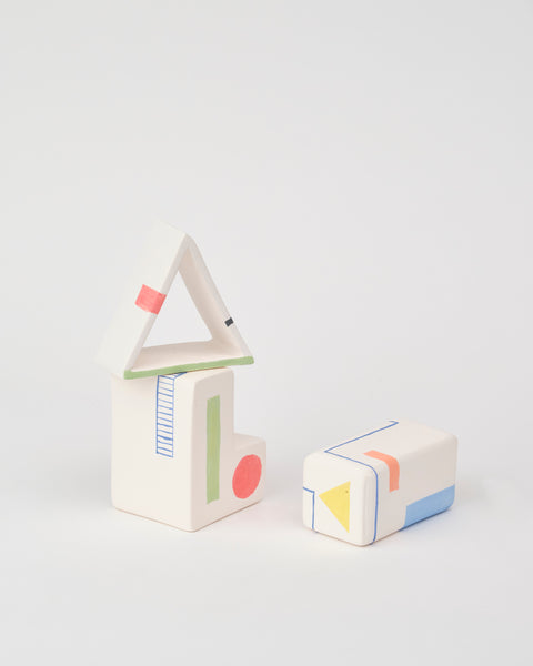 Elizabeth Masters – 'Construction 1' Set of Three Sculptures | SHOP@Craft