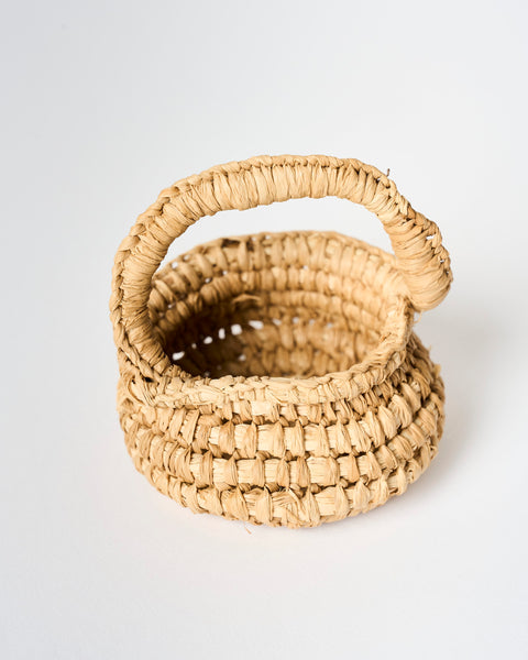 Aunty Patsy Doolan — 'Small Basket with Handle', (2025) | SHOP@Craft