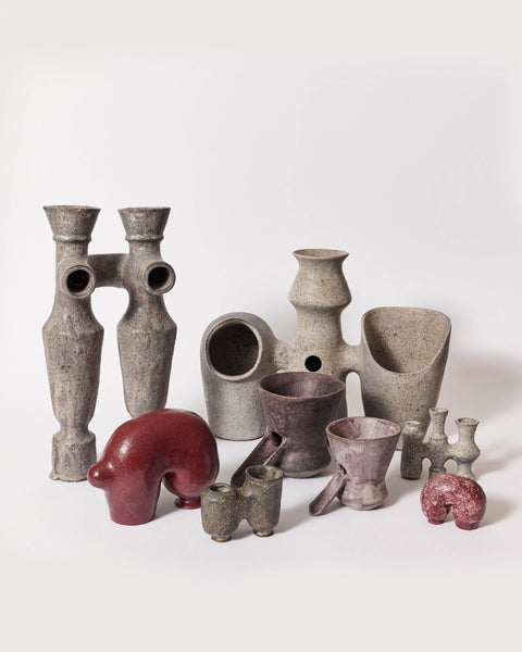 Danielle Thiris — 'Silky Attention', Sculptural Ceramic, 2025 | SHOP@Craft