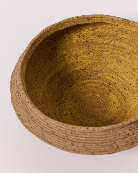 Mali Taylor — Small 'Ochre Orbit', Ornamental Vessel | SHOP@Craft