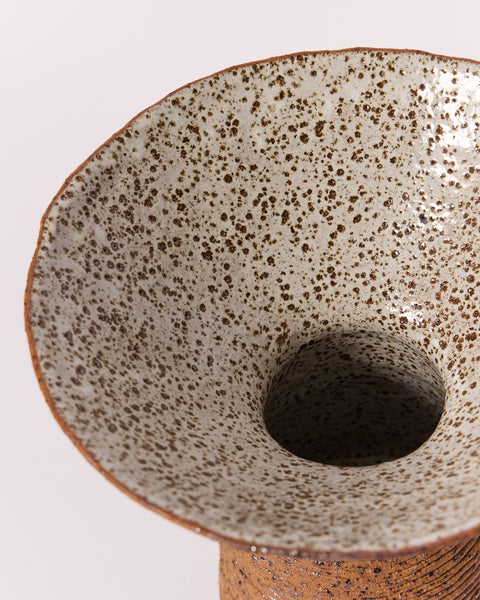 Mali Taylor — Small 'Bloom Vase' with White Glaze | SHOP@Craft
