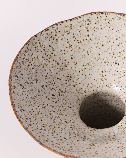 Mali Taylor — Large 'Bloom Vase' with White Glaze | SHOP@Craft