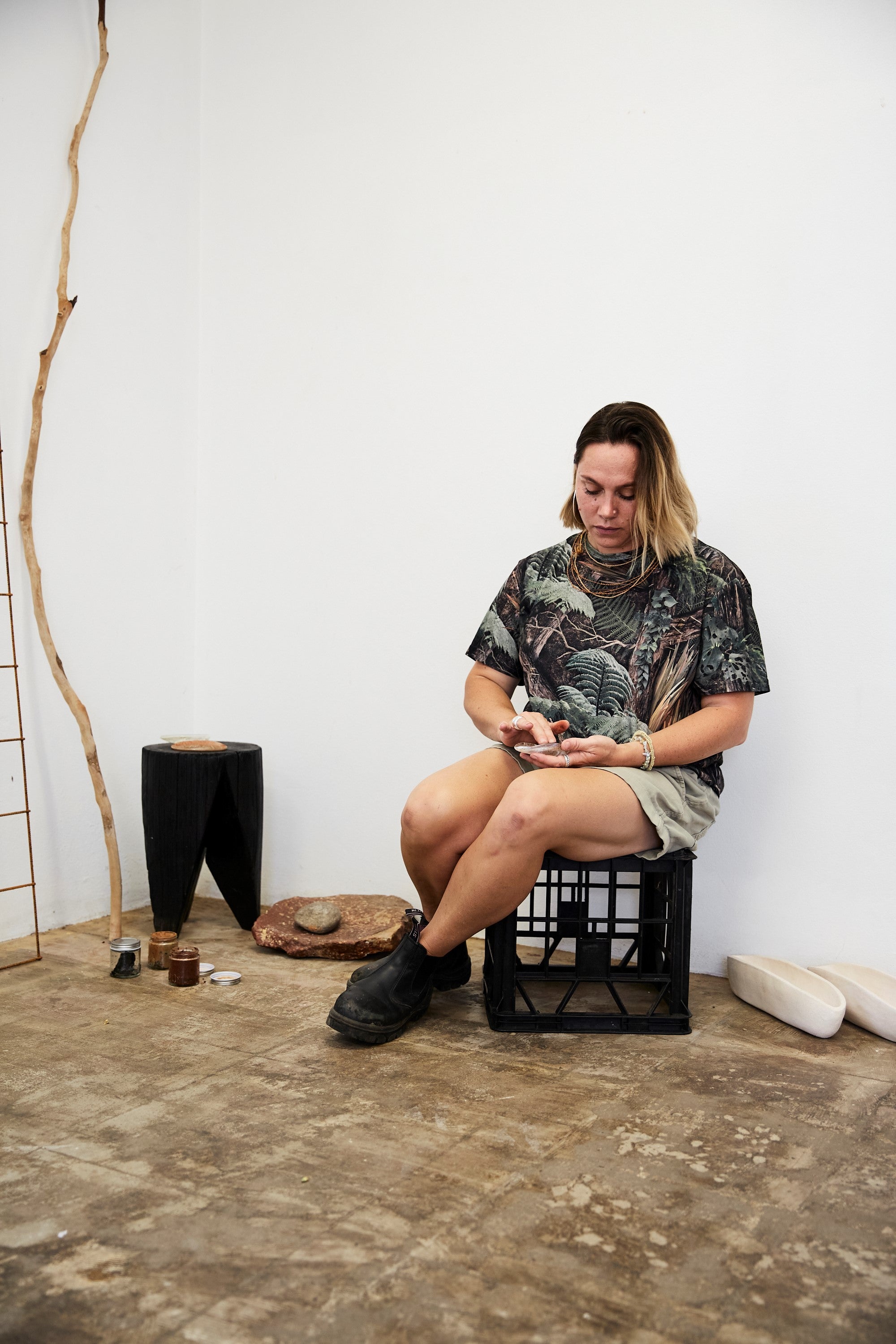 Lucy Simpson — 'Dhanggal' in Black, 2023 | SHOP@Craft