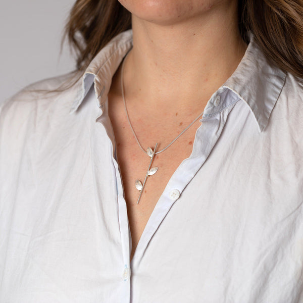 Shimara Carlow — Branch Necklace in Sterling Silver | SHOP@Craft