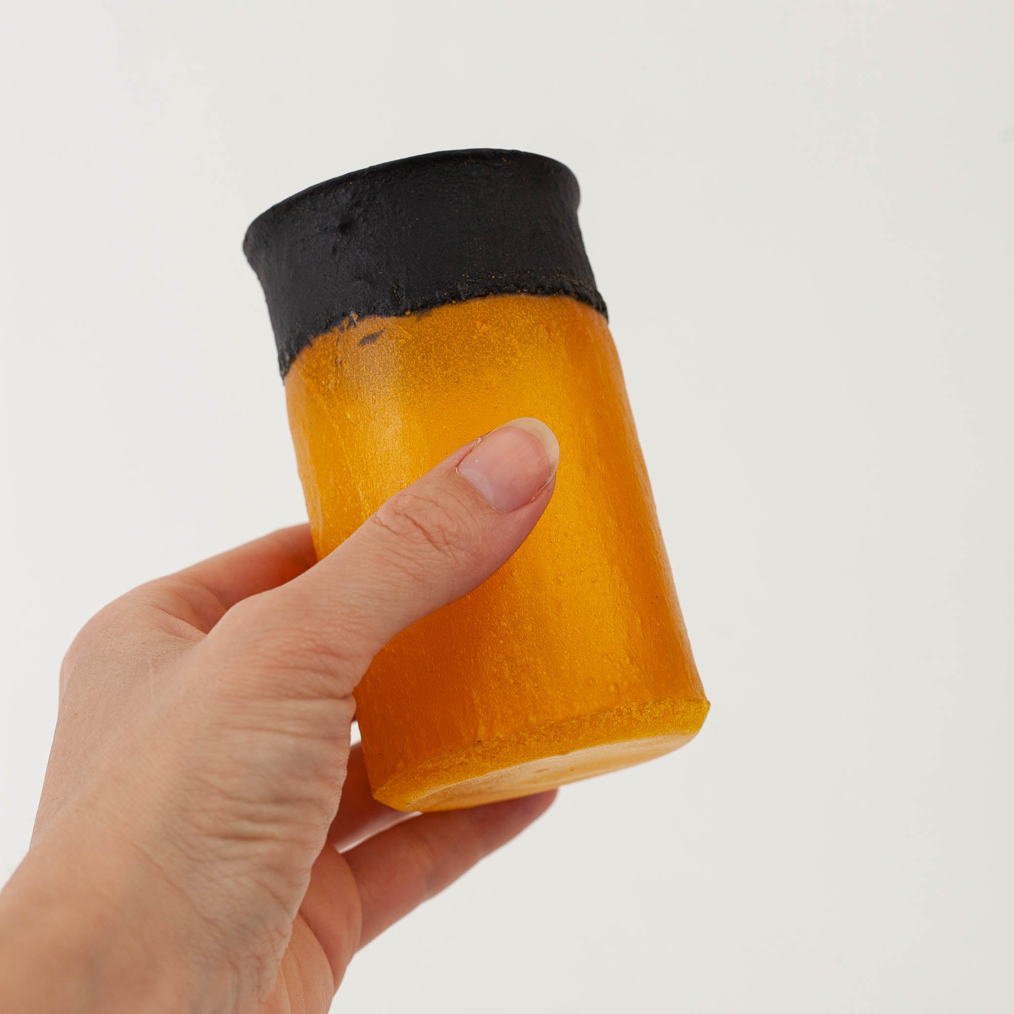 Jessie French — Algae Bioplastic Vessel in Marigold | SHOP@Craft